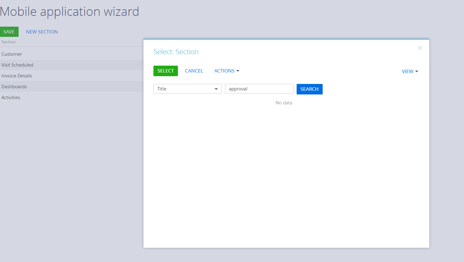 Not able to get Notification and Approval Section Mobile App ...