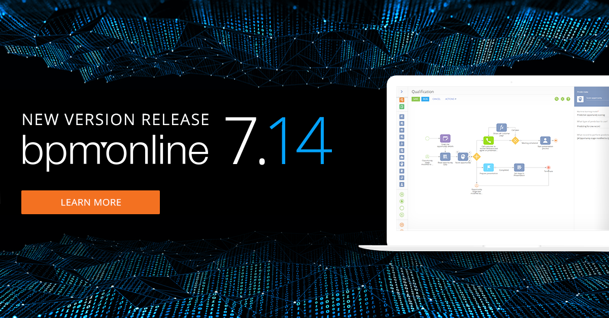 Bpm’online introduces a major update to its intelligent low-code platform for process automation ...
