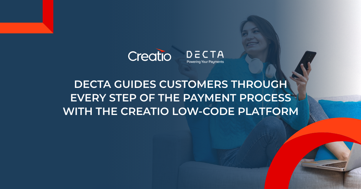 DECTA guides customers through every step of the payment process with ...