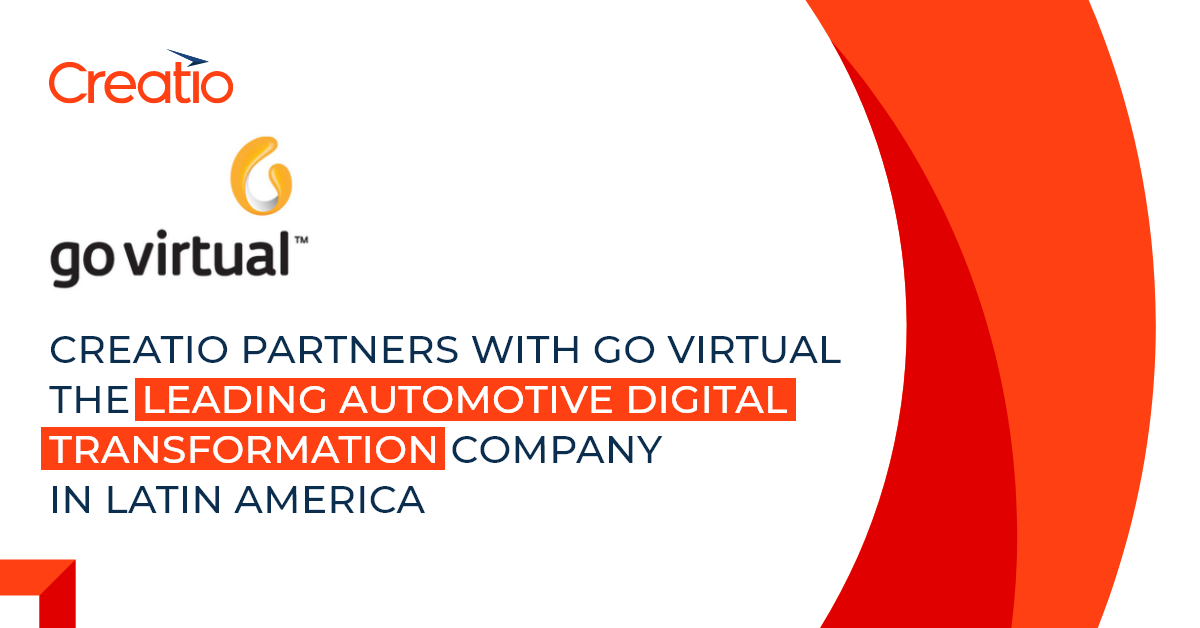 Creatio Partners with Go Virtual, the Leading Automotive Digital ...