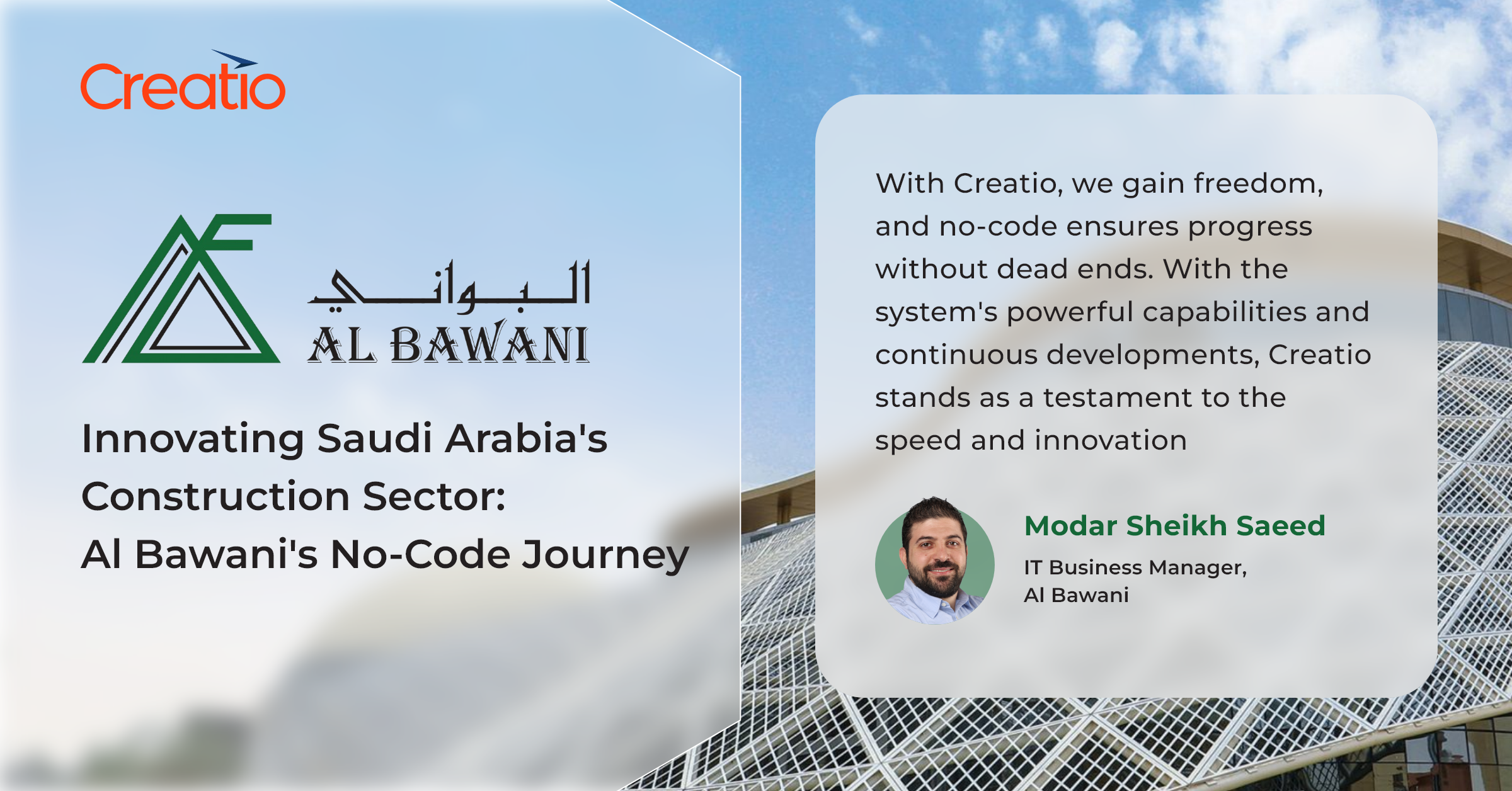 Al Bawani is Driving Innovation in Construction Industry, Harnessing No ...