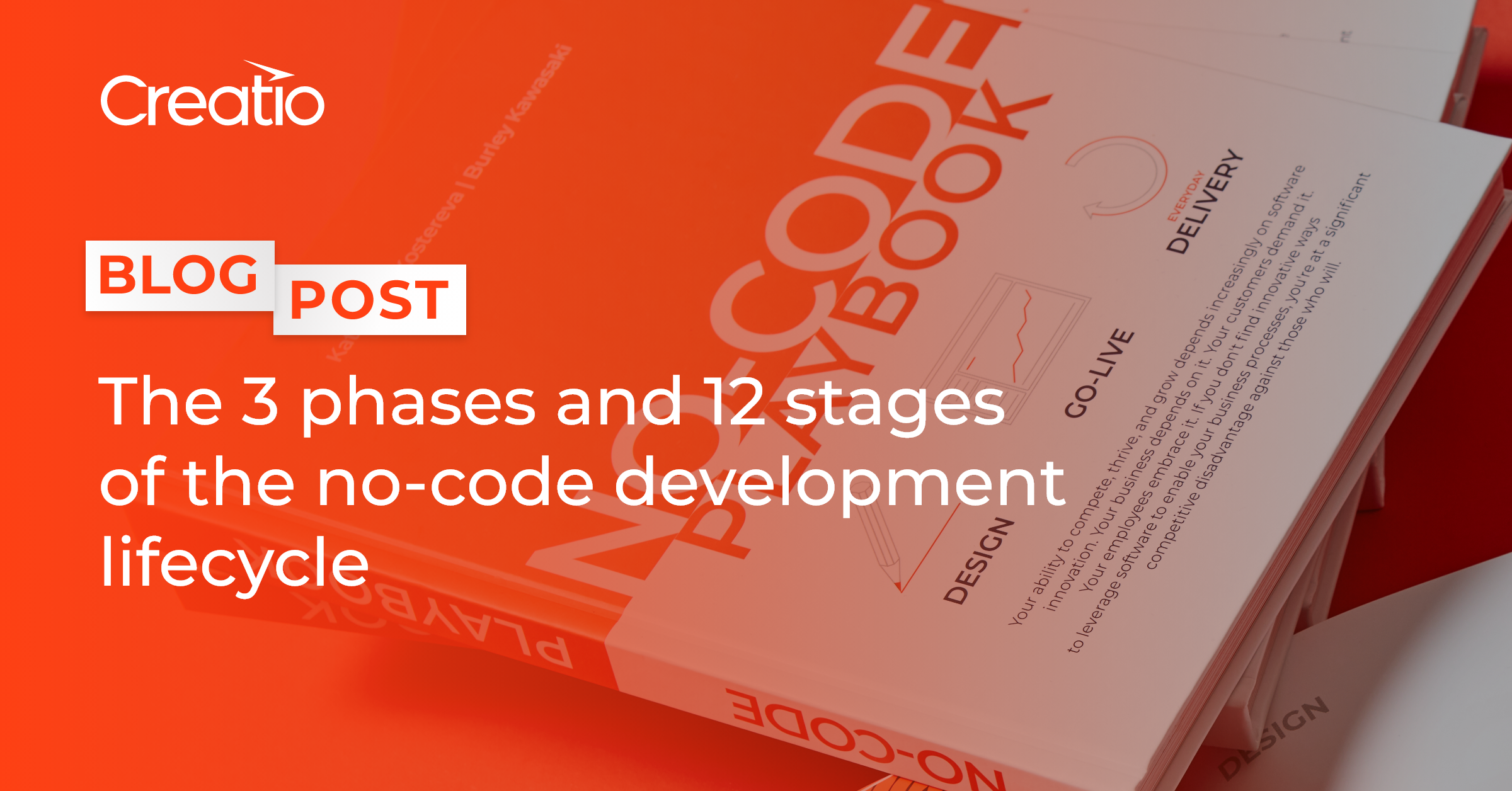 The 3 phases and 12 stages of the no-code development lifecycle | Creatio
