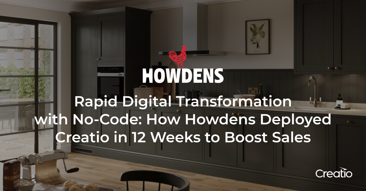 Howdens Accelerates Digital Transformation with Sixfold Faster ...