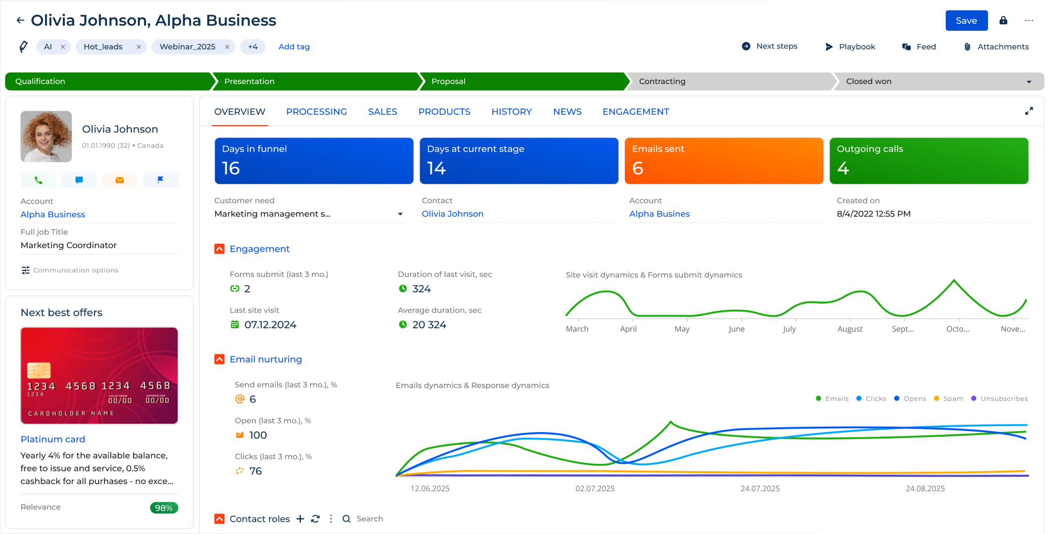Agentic CRM & Workflow Platform with No-Code and AI at Its Core | Creatio