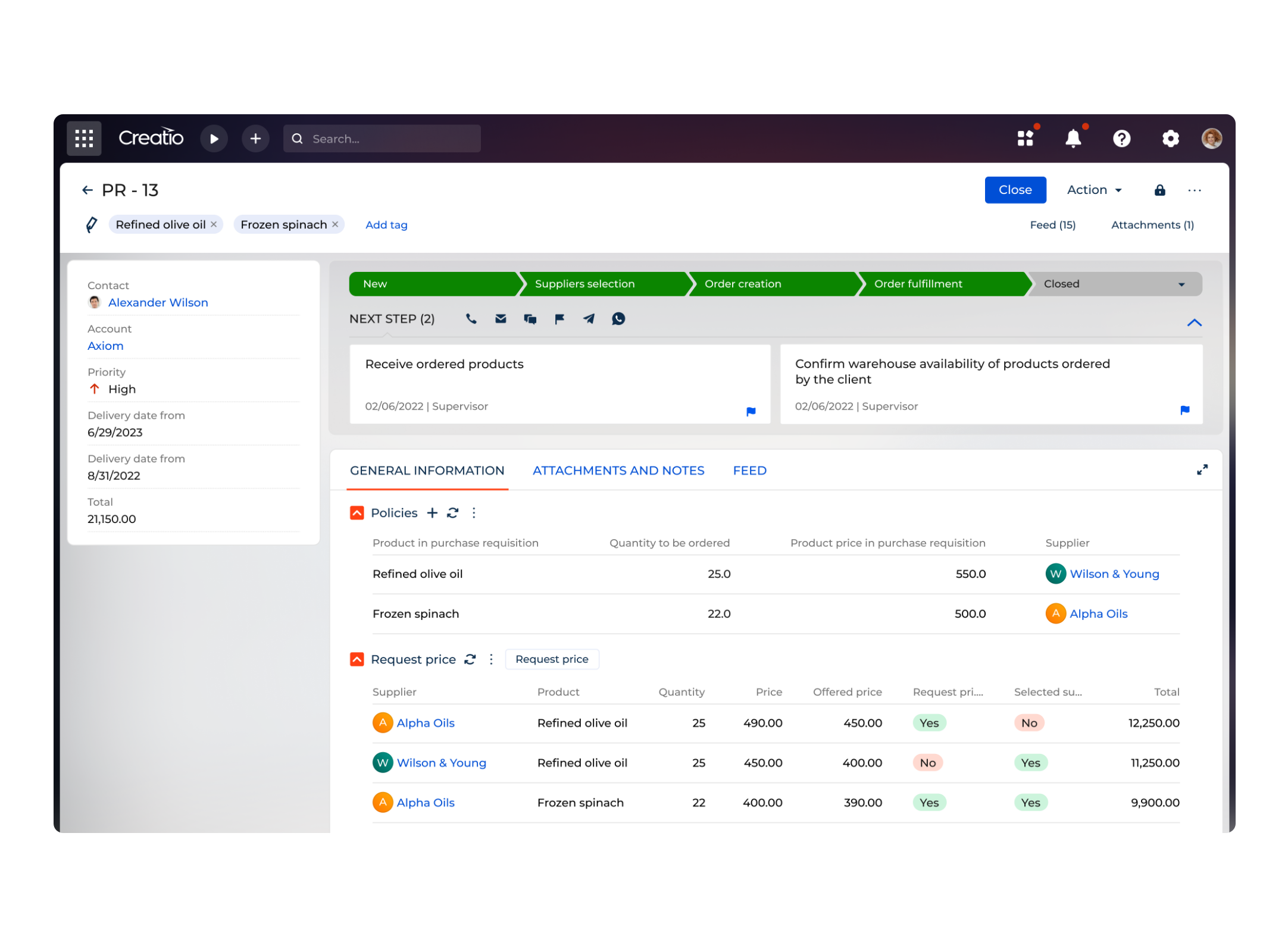 CPG CRM & Workflow Automation Software with No-Code | Creatio