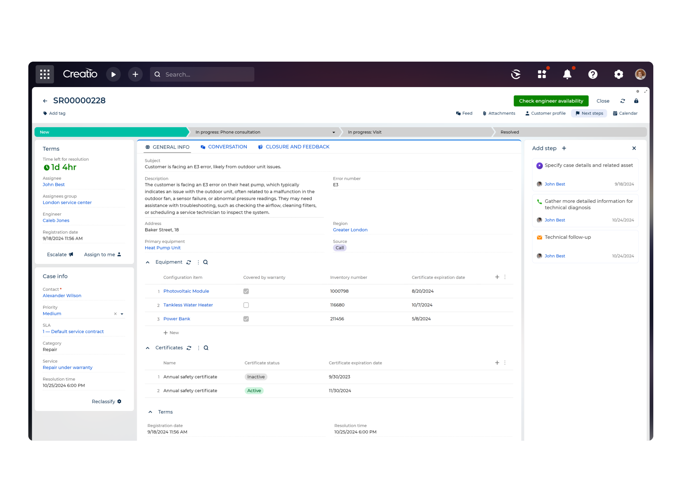 Energy and Utilities CRM & Workflows with No-code | Creatio