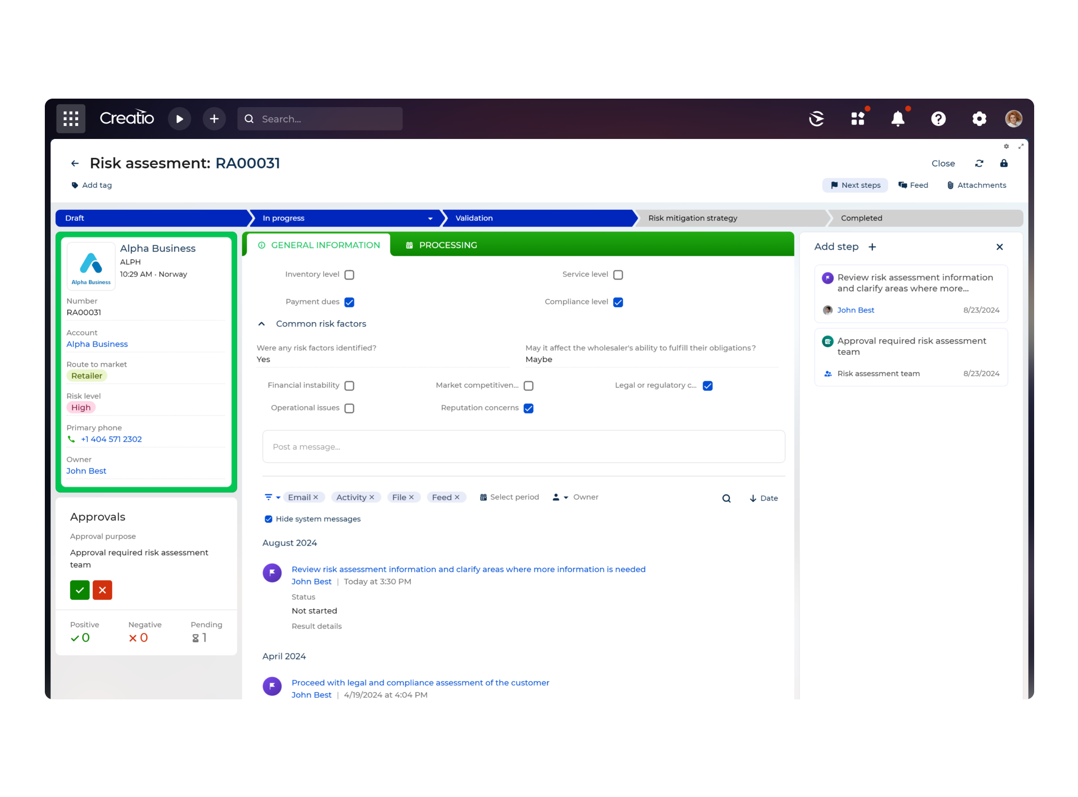 Energy and Utilities CRM & Workflows with No-code | Creatio