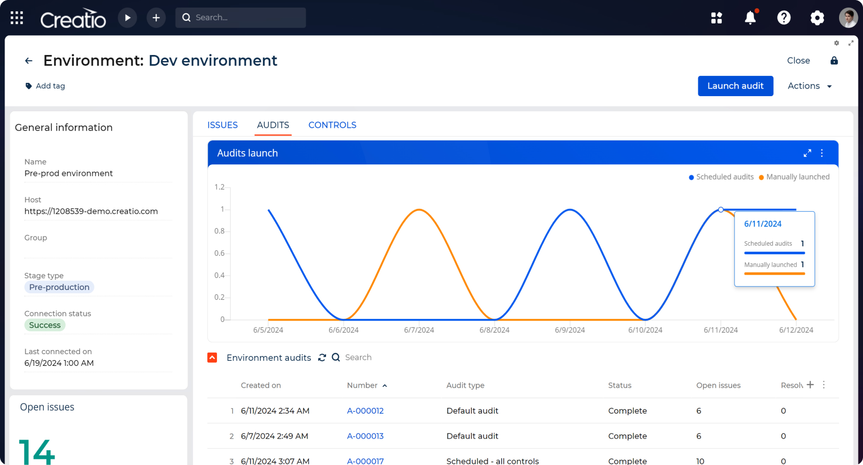 Governance Automation with No-Code Platform | Creatio