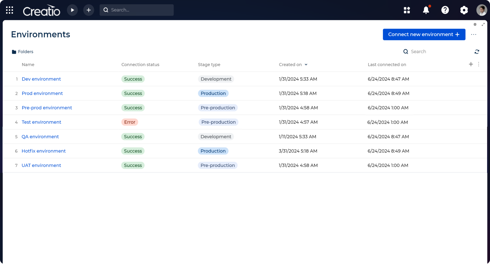 Governance Automation with No-Code Platform | Creatio
