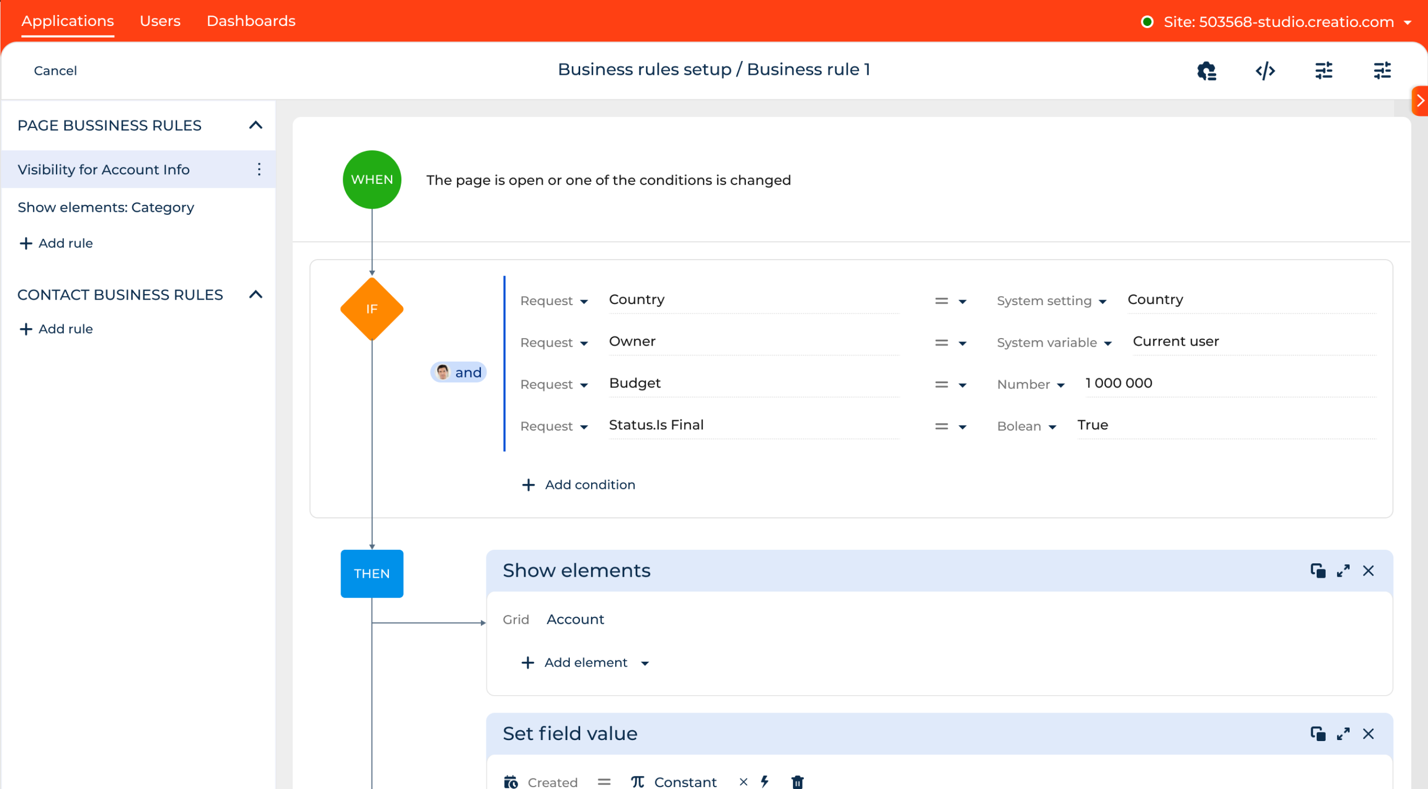 AI-Powered No-code Platform to Automate Workflows | Studio Creatio