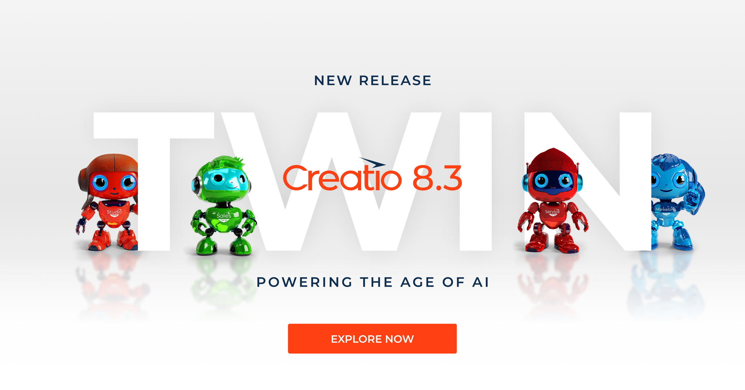 Creatio 8.3 Twin | The Age of AI in CRM & No-Code Automation | Creatio