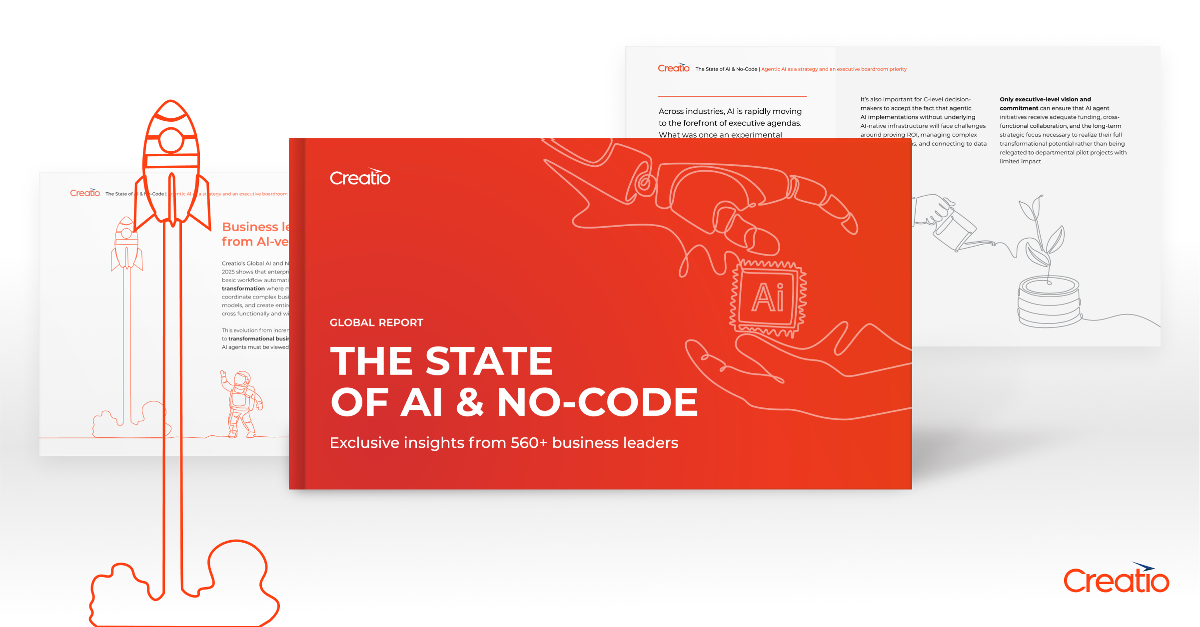 The State of AI Agents & No-Code: Creatio's 2025 Global Survey Report | Creatio