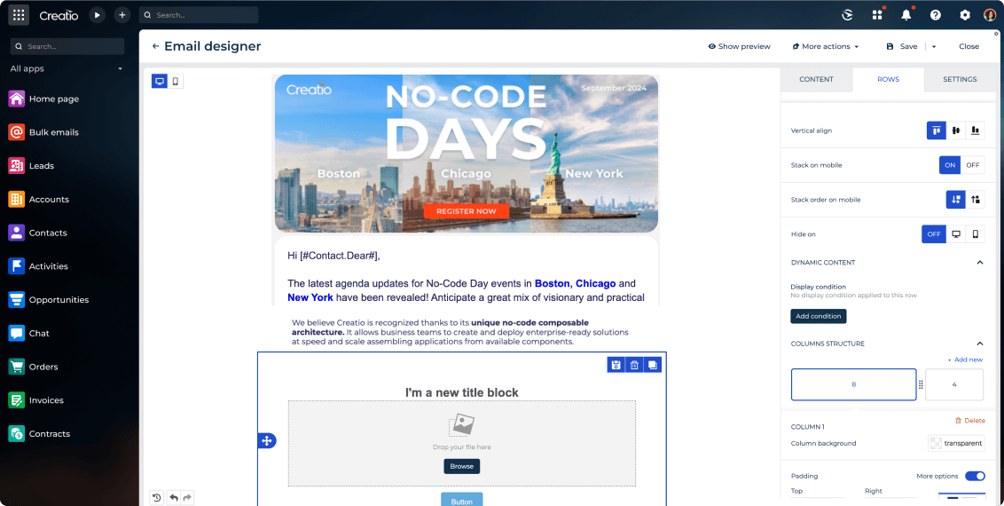Creatio 8.2 Energy | Power Up Your Business with Future-Ready AI ...