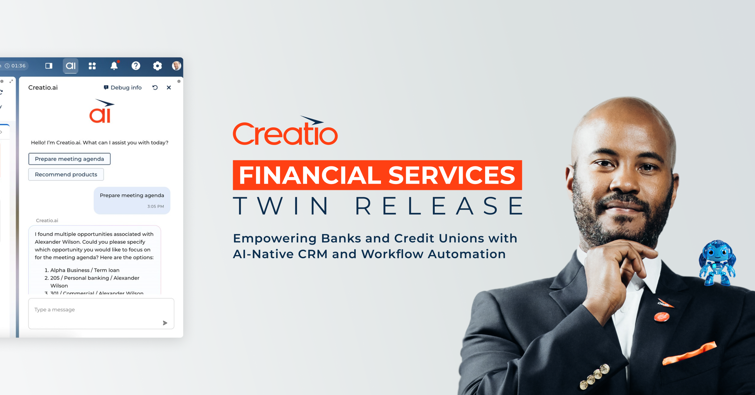 What's New in the Creatio Financial Services Twin Release | Creatio ...