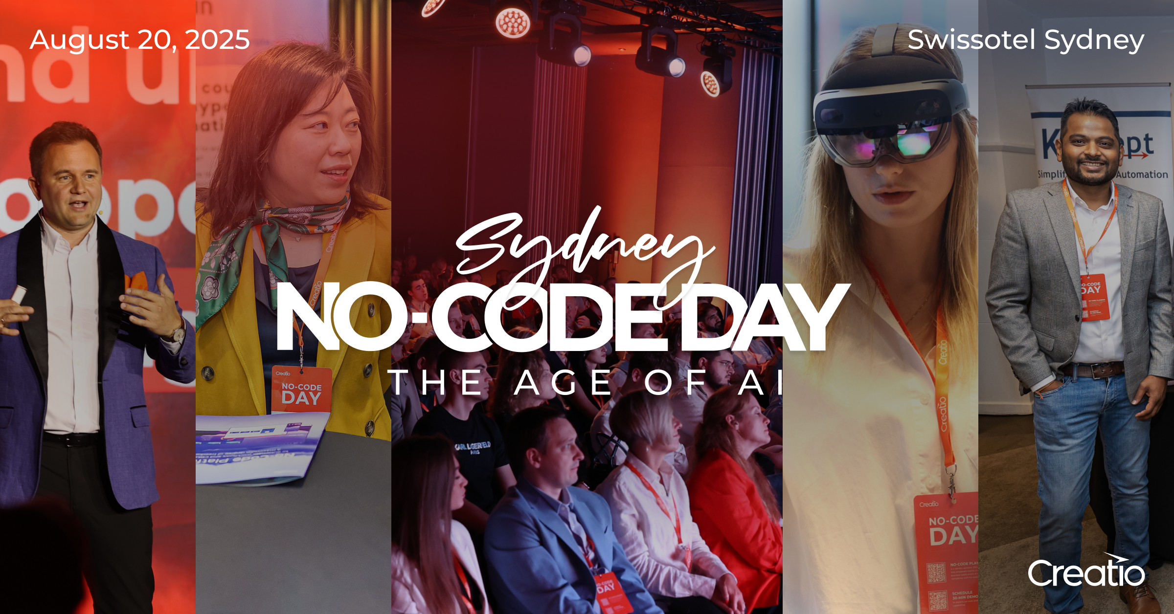No-Code Day Sydney - The Age of AI | August 20, 2025 | Creatio | Creatio